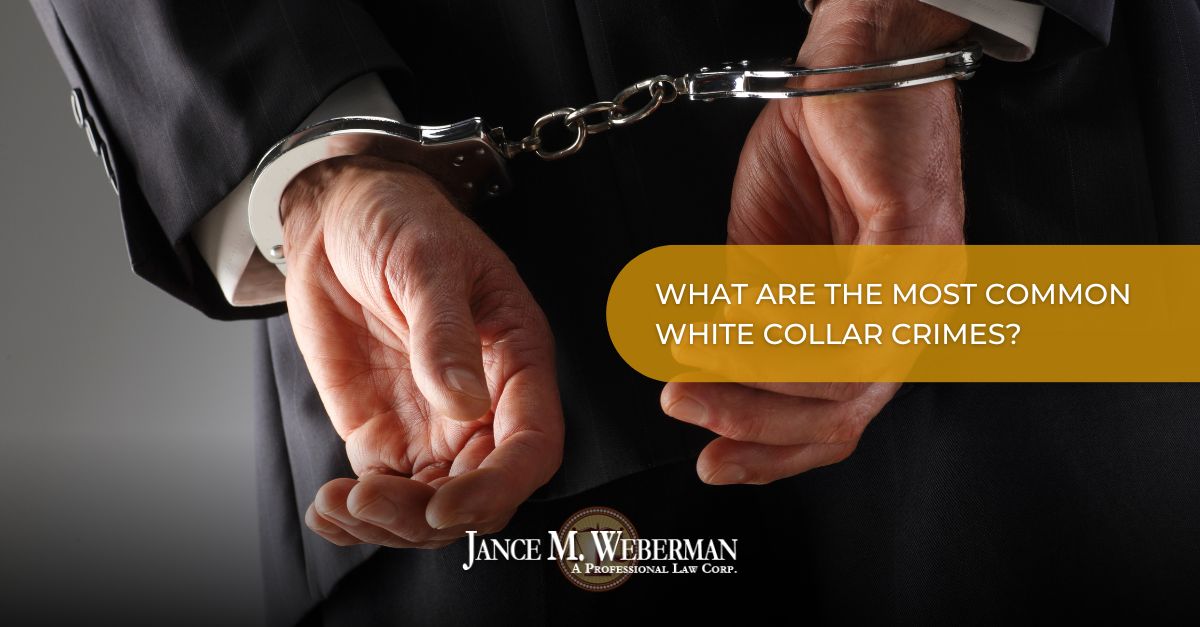 What Are the Most Common White Collar Crimes?Jance Weberman | Winning ...